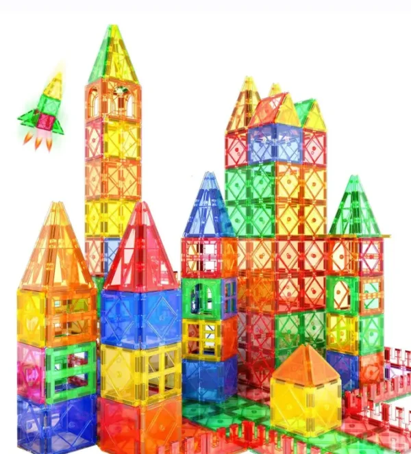 Wholesale 70-Piece Magnetic Building Blocks Set – Preschool STEM Toy ...